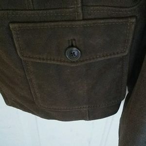 Jackets & Coats | Que Shell Genuine Leather Jacket | Poshmark